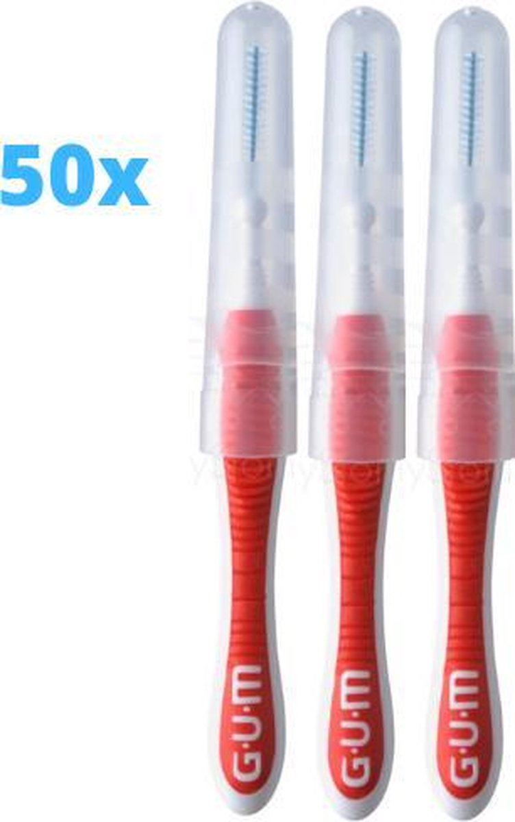 Gum Travler Ragers 0.8mm Rood - 50 stuks | bol