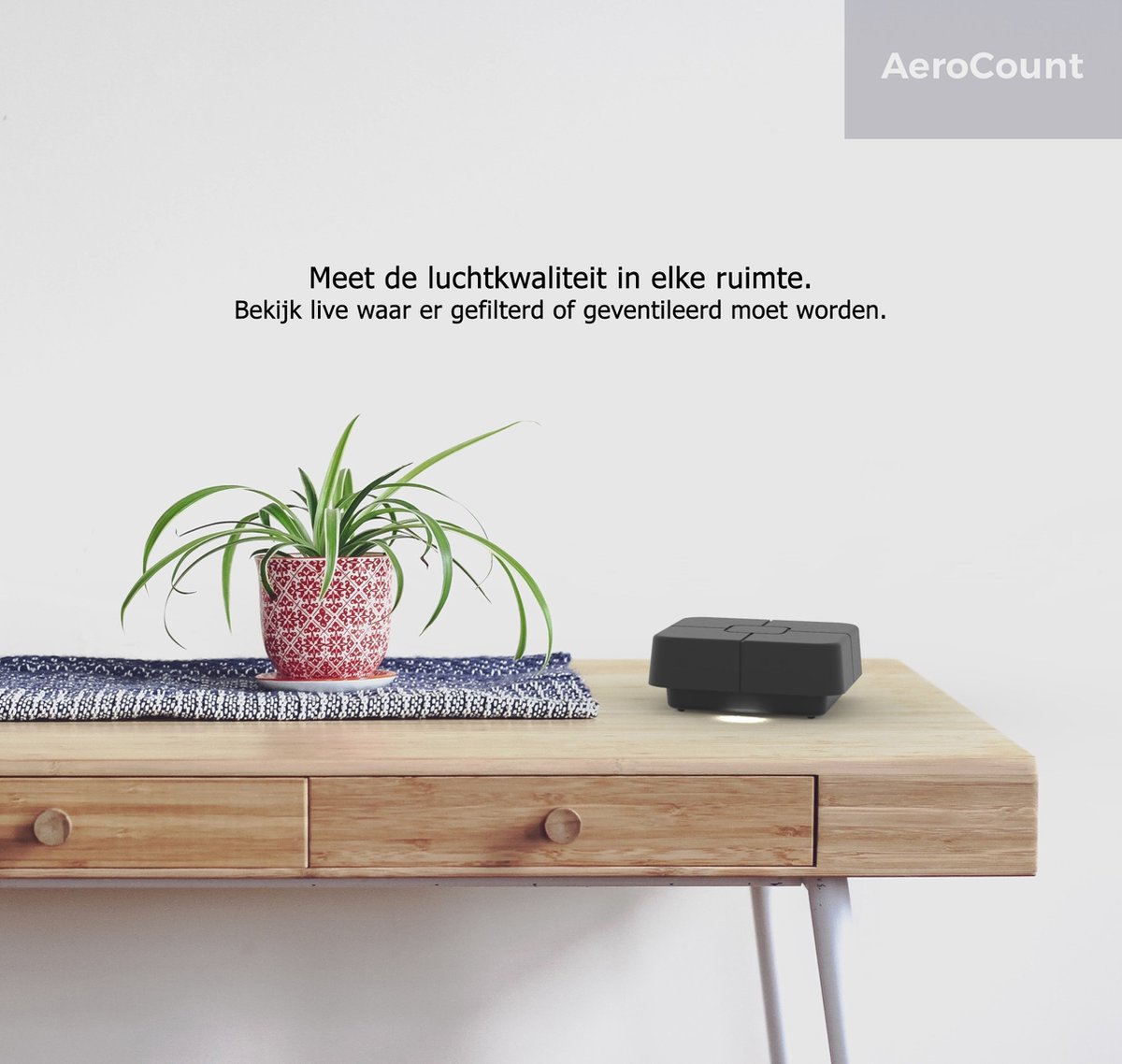 AeroCount - Fijnstofmeter met webapplicatie - PM2.5 & PM10 | bol.com