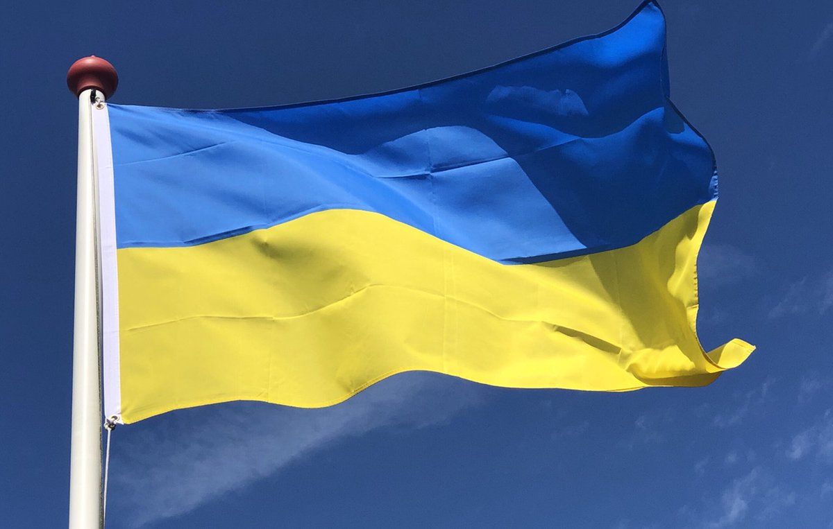 Oekraïne vlag | 90 X 150 CM | Ukraine flag | Oekraïense vlag ...