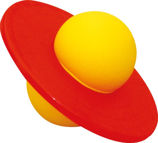 Spordas Lolobal Moonhopper - Geel Rood | bol.com