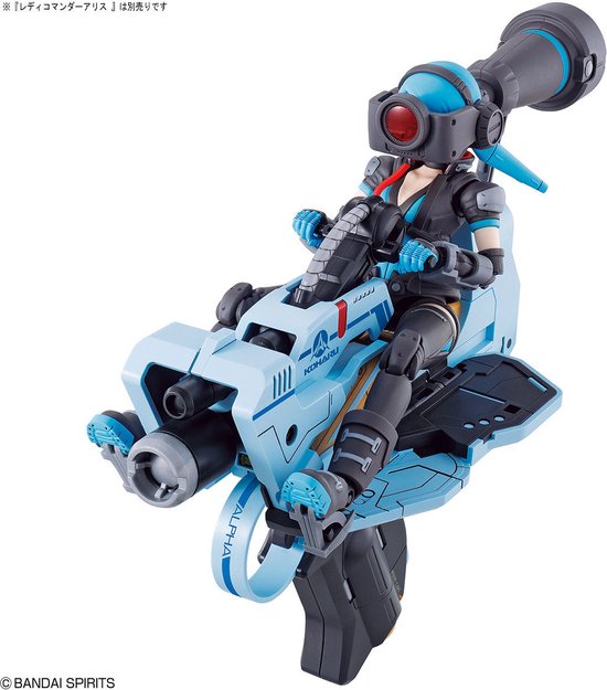 Gundam Girl Gun Lady Attack Girl Gun Alpha Tango Model Kit | bol