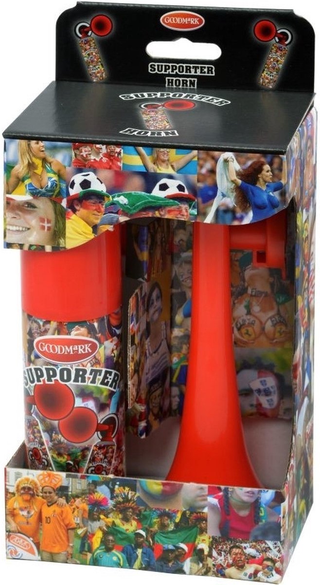 Stadion toeter gastoeter feesttoeter gas toeter met vulling 70 ml. 1 ...