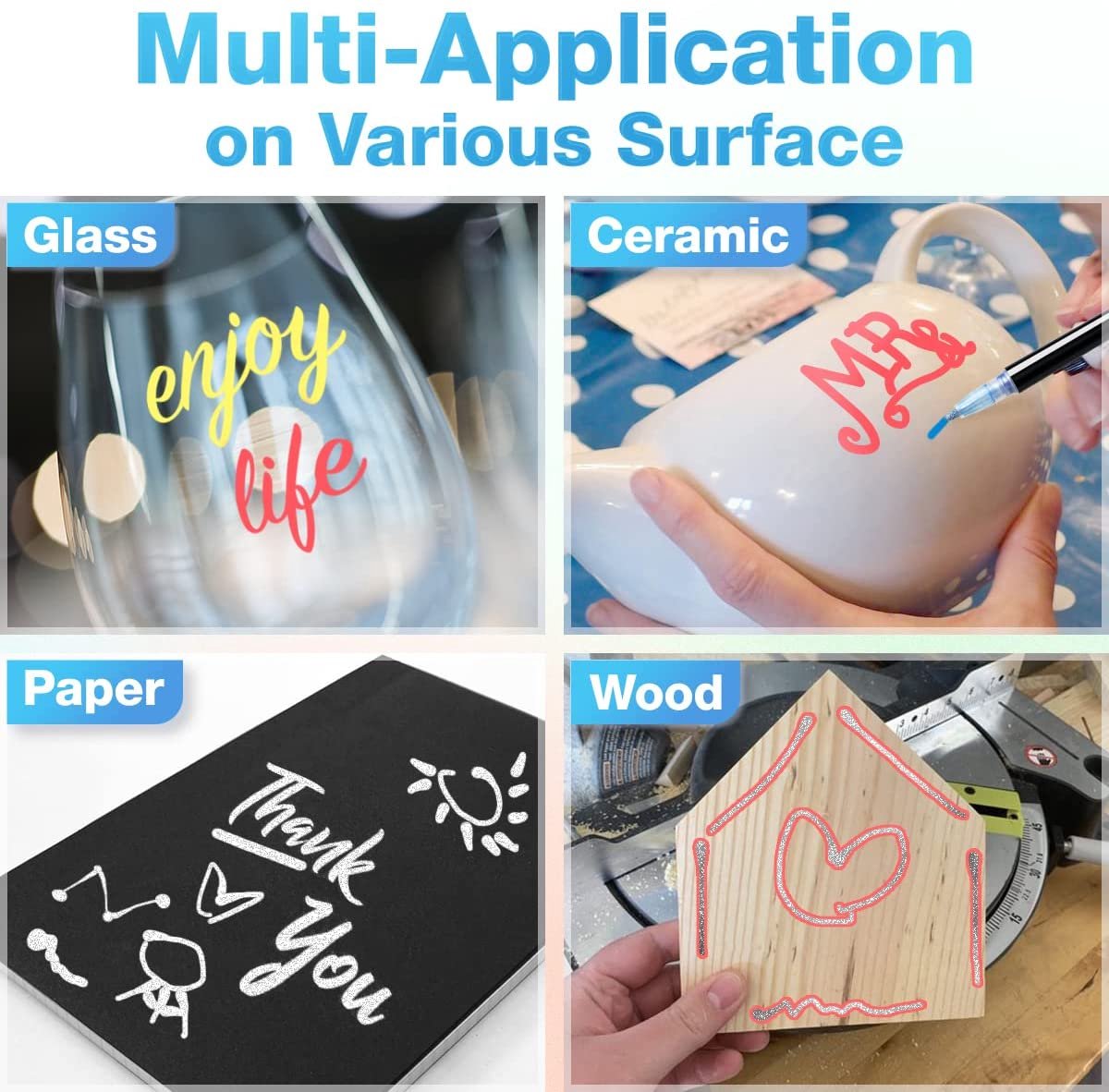 BOTC Outline Markers - Metallic Markers - DIY Art Crafts - 24 Stuks ...