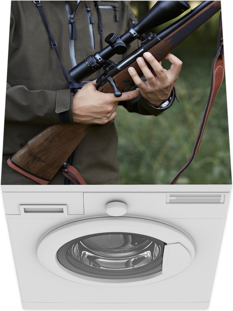 Protège machine à laver - Tapis de machine à laver - Un homme part à la ...