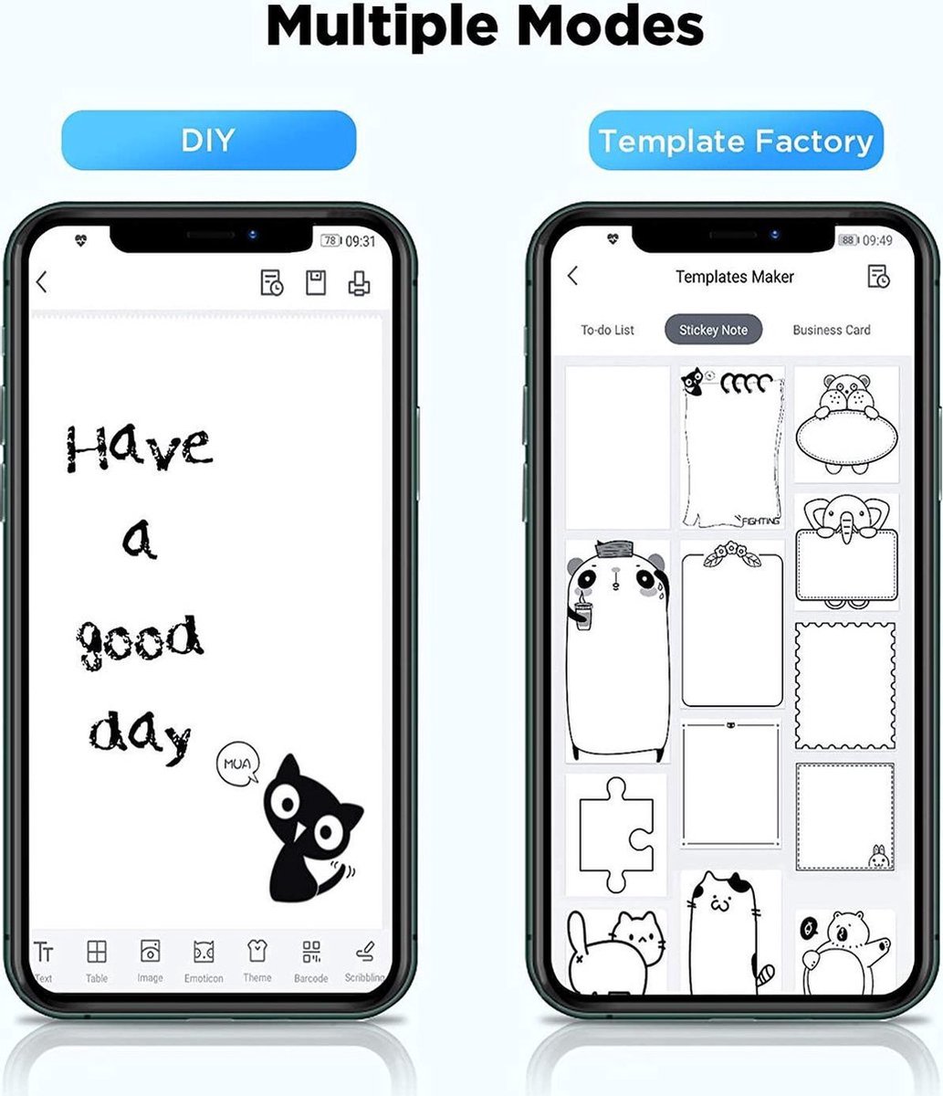 ORIGINELE PAPERANG P2 - Draagbare Bluetooth Printer - Mini Printer ...
