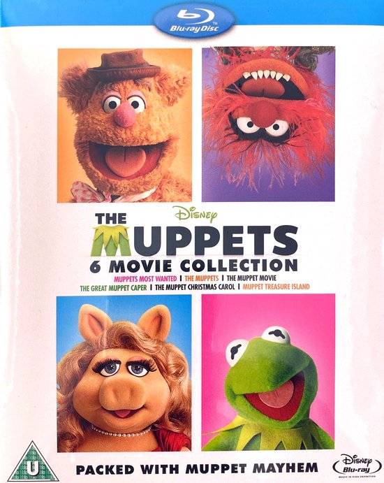 The Muppets 6 Movie Collection [Blu-ray] (Blu-ray), Tina Fey | Dvd's | bol