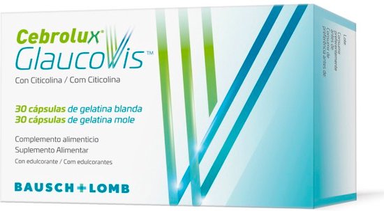 Bausch Lomb Cebrolux Glaucovis Tm 30 Capsules | bol.com