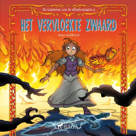 De kinderen van de elfenkoningin 4 - Het vervloekte zwaard, Peter ...
