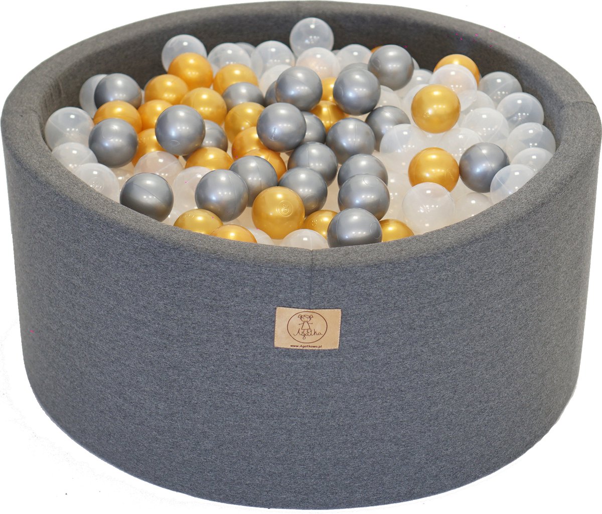 Ballenbak 90x30 - Donker Grijs - Excl. Ballen | bol.com