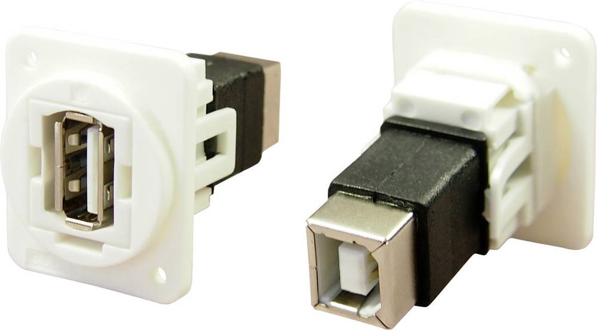 Adapter, Bus, inbouw USB-bus type A - USB-bus type B CP30209NXW Cliff 1 ...