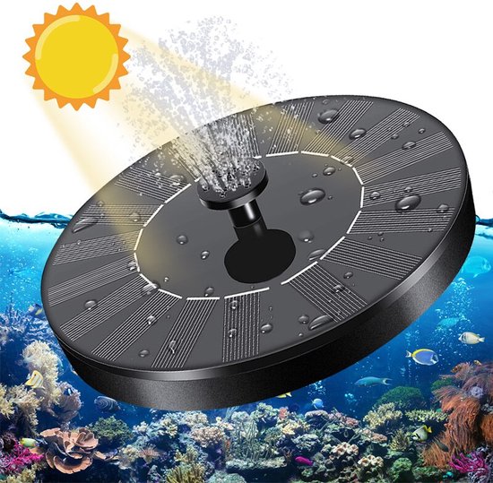 Solar Fontein - Mini Fontein - Fonteinpomp - Solar Fontein op Zonne ...