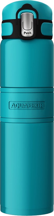Aquaphor Dubbelwandige thermosfles, Groen (480ml) | bol