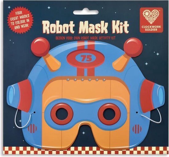 Robot Mask Kit by Clockwork Soldier - 5060262130490 | bol