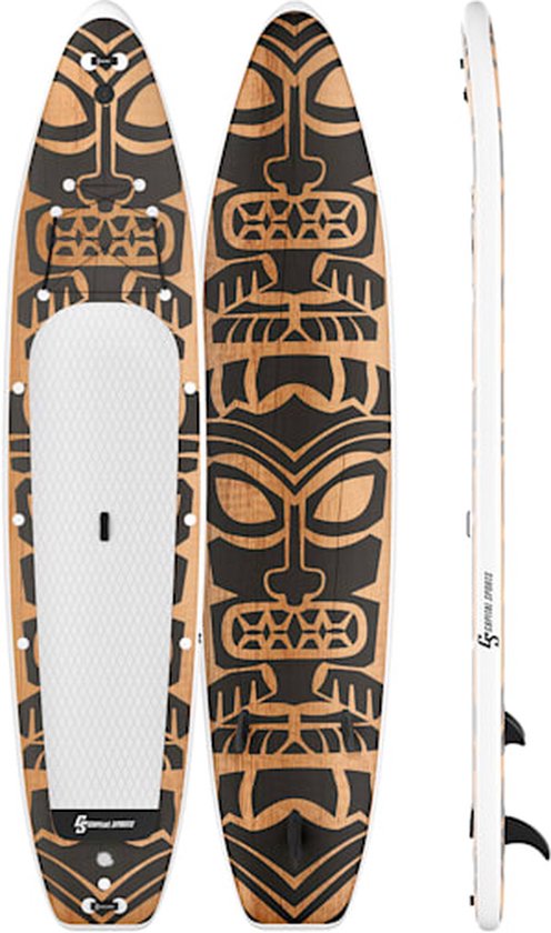 CAPITAL SPORTS Kipu Allrounder tandem opblaasbaar paddleboard - Cruiser ...