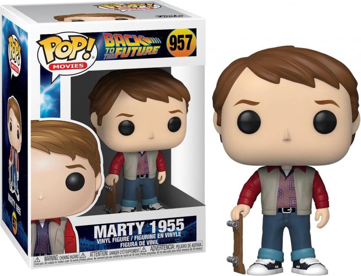 Funko Marty 1955 - Funko Pop! - Back to the Future Figuur - 9cm | bol.com