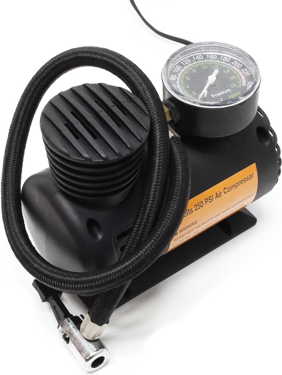 Mini compressor 12 Volt, 17bar 250PSI perslucht luchtcompressor ...