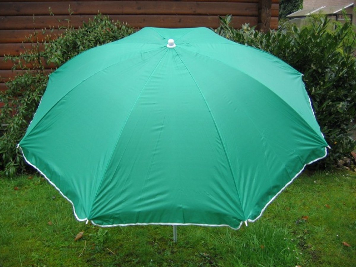 Beach Parasol - Ø180 cm - UPF 15 - Inclusief parasolvoet ...