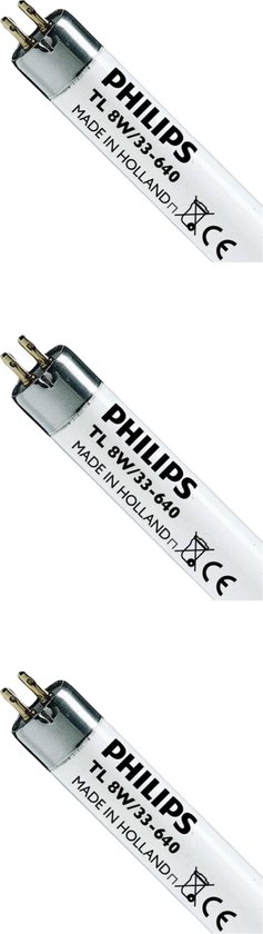 Philips - TL mini Buis 29 CM - 8W / 33-640 - Cool White - Ø 16MM - T5 ...