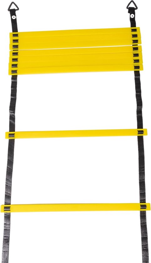 AJ-Sports Loopladder set 4 meter – Speedladder set + 5 Pionnen + 4 ...