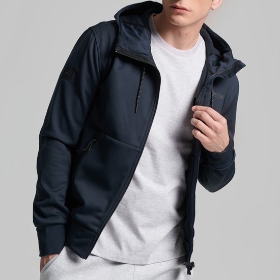 Superdry - Tech Soft Shell Track Jacket | bol.com