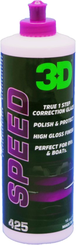 3D SPEED 425 - 32oz / 0.95 Lt Flacon | bol