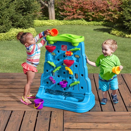 Step2 Waterfall Discovery Wall - Waterval Muur Blauw - Dubbbelzijdig ...