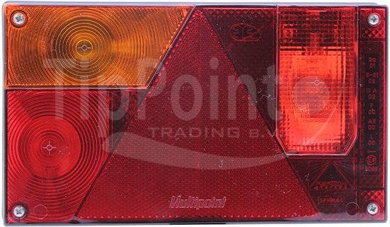 Aspock - Achterlicht aanhanger - Aspock multipoint 1 - Links - 240 x 135 mm | bol.com