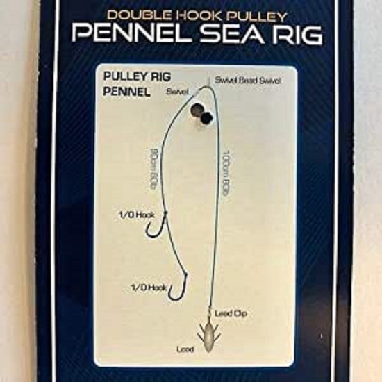 NGT double hook pulley pennel sea rig | bol