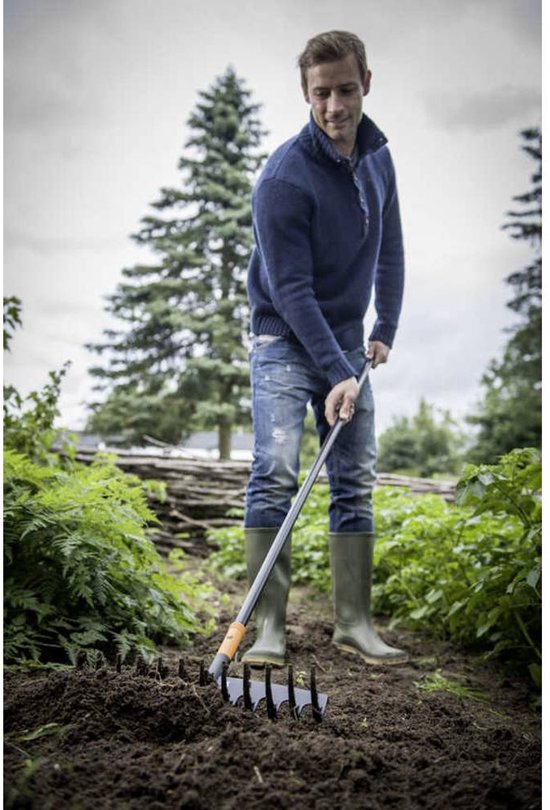 Fiskars 135051 QuikFit Hark - kunststof | bol