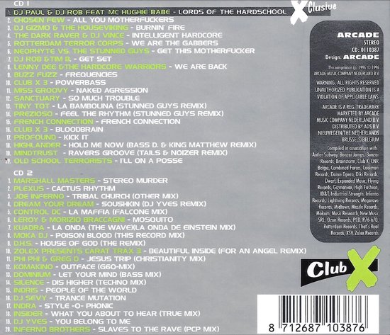 Club X - Volume 1, Various | CD (album) | Muziek | bol