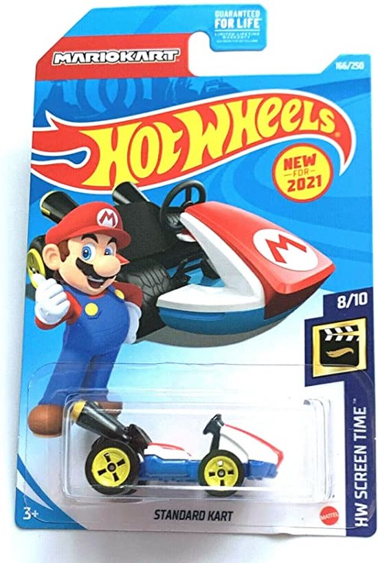 Hot Wheels Standard Kart Mario - Die Cast - 7 cm | bol.com