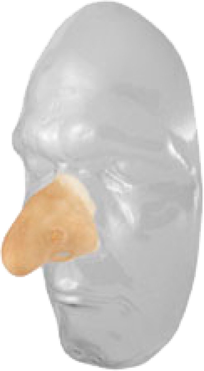 Latex prothese - Neus - Heks - nr.117 | bol