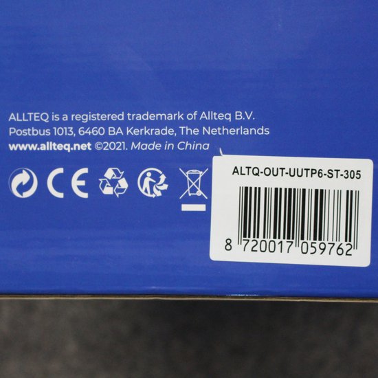 Netwerkkabel - Cat 6 - U/UTP - Flexibele kern - CCA - 6.0mm - 305 meter ...