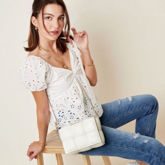 Yehwang Bag With Braided Bands Effect Black 0510579-011 | bol.com