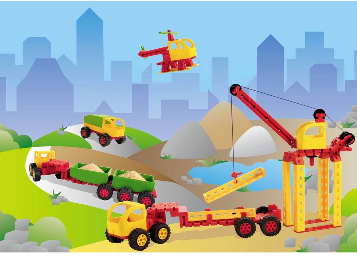 Fischertechnik Bouwset Junior Jumbo Starter - Kunststof | bol.com