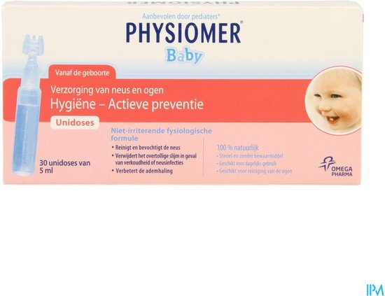 Physiomer® Baby Unidoses 30 X 5 ml Reiniging Ogen & Neus Baby | bol.com