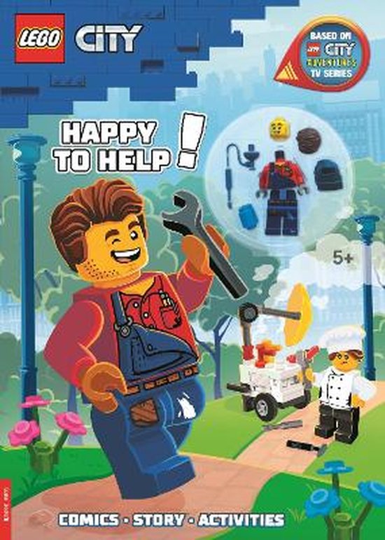 LEGO (R) City: Happy to Help! (with Harl Hubbs minifigure), Buster ...