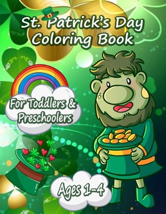 Funny and Happy St. Patricks Day Coloring Book for Toddlers and ...
