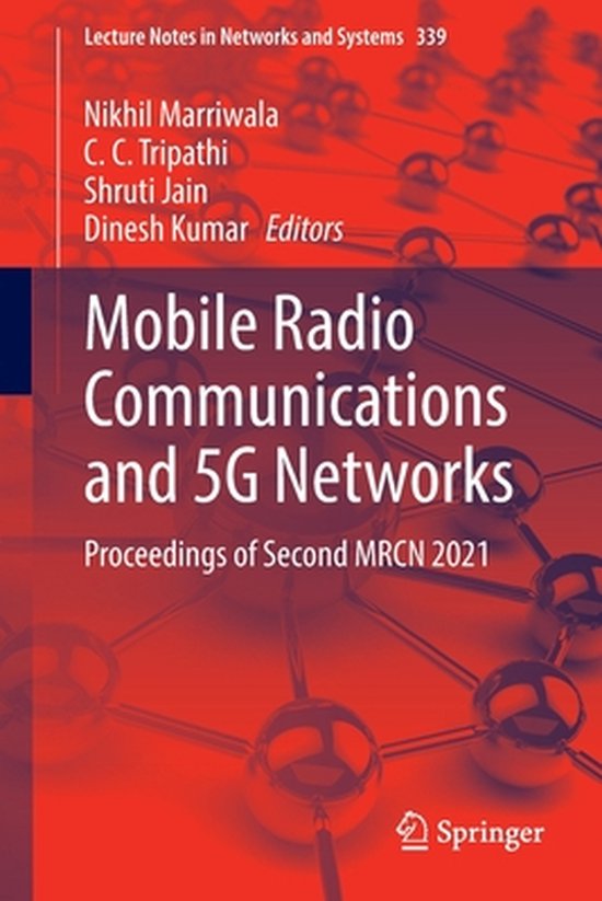 Mobile Radio Communications and 5G Networks | 9789811670176 | Boeken ...