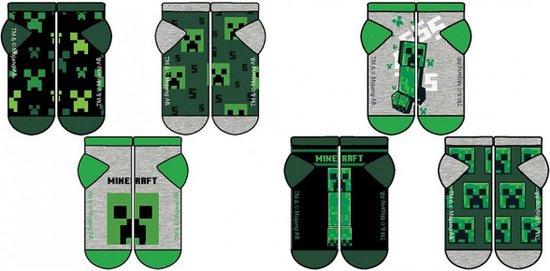 Minecraft sokken Maat 35/38 | bol