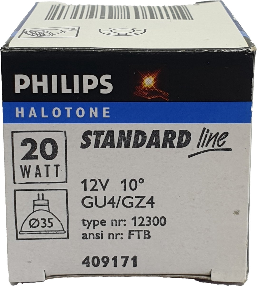 Philips Masterline ES - 12V - 20W - 10° - GU4 | bol.com