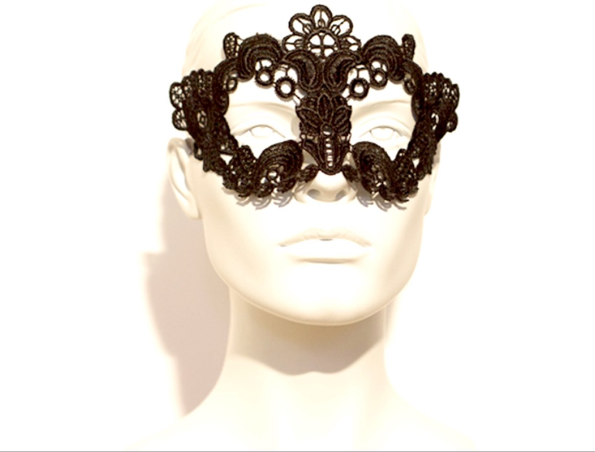 Sexy masquerade masker - Oogmasker Venetiaans kanten masker - Gemaskerd ...
