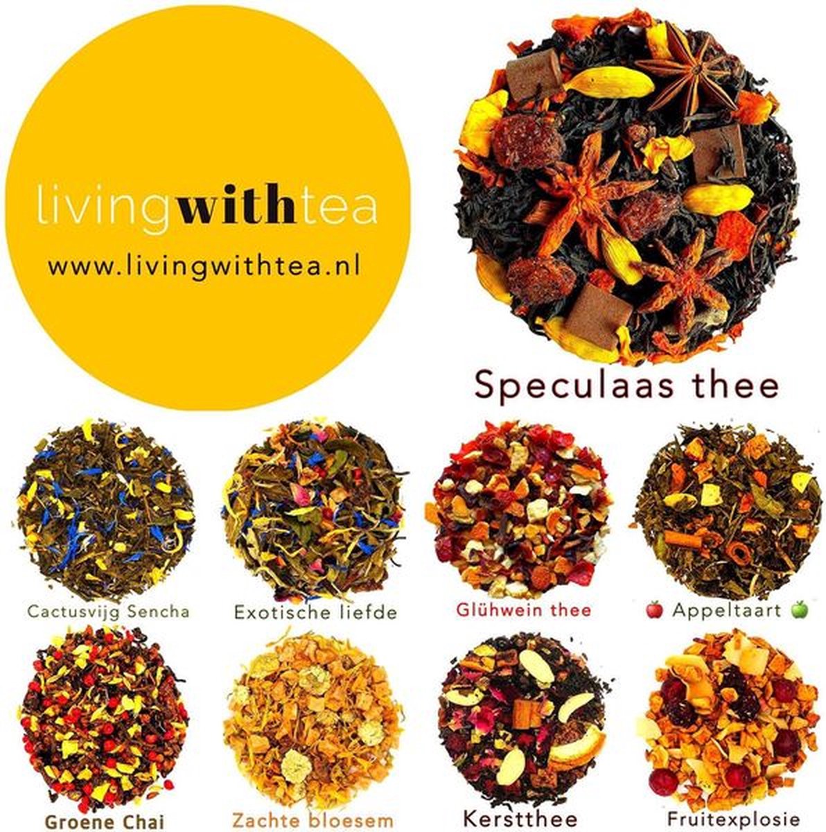 Rooibos thee - Fruitmix - Rooibosthee - Thee - Losse thee - Verse thee ...