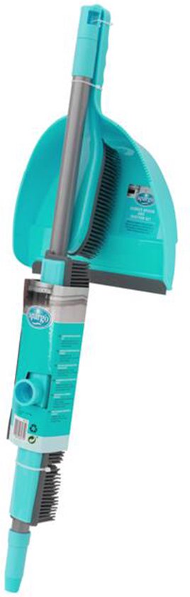 Bezemset- bezem - stoffer en blik met lange steel - 3 Delig - bezem ...