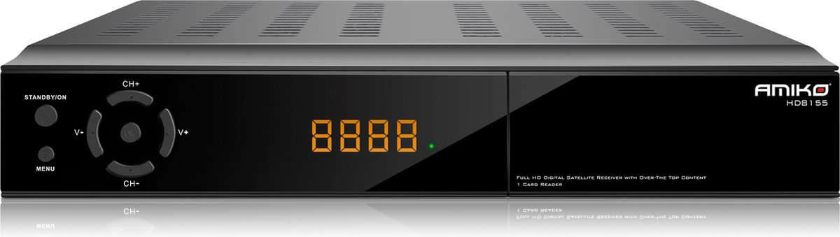 Amiko - HD8155 - Full HD - Satelliet TV Settop box receiver - Geschikt voor M7... | bol