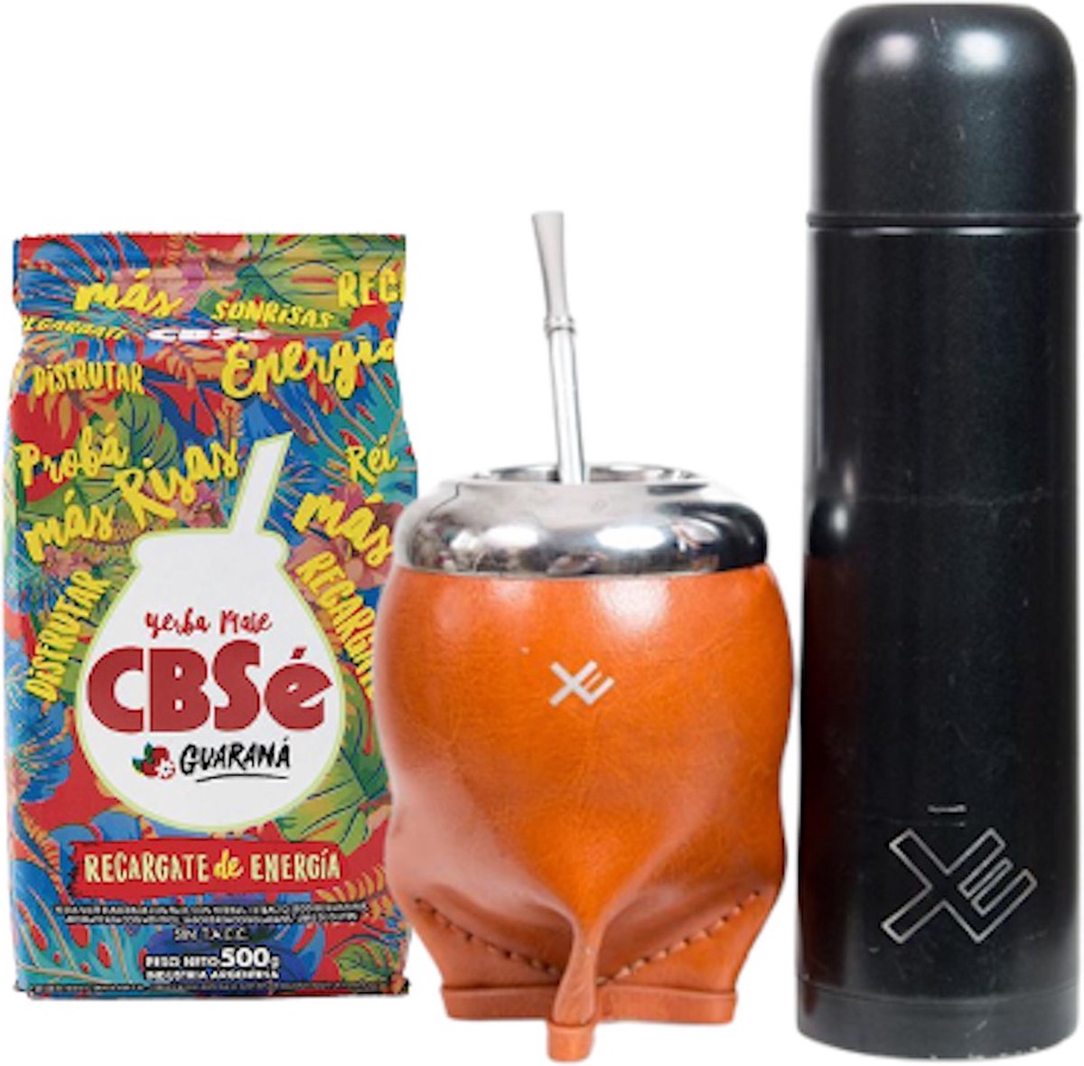 EquisMate Classic Orange - Yerba Mate Cimarron Cup - Guarana ...