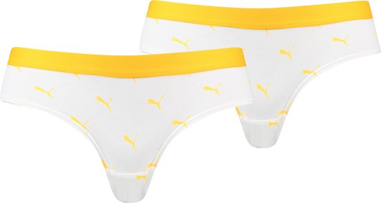 PUMA Cat Logo Brazilian Dames Onderbroek - 2-pack - Maat M | bol