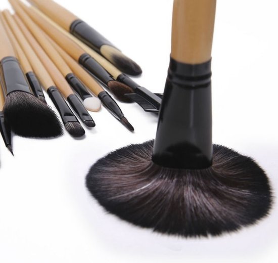 Complete make up kwasten set - 24 delig - Met foundation kwast - Met ...