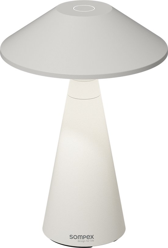 Sompex Tafellamp Move | Wit | Led - indoor / outdoor voor binnen en buiten - in hoogte... | bol.com