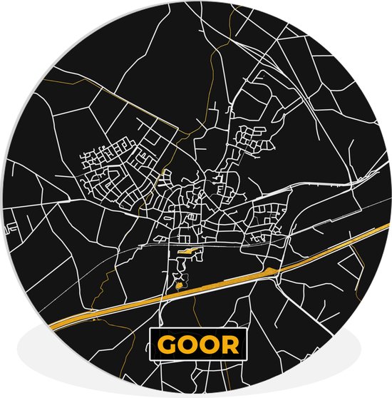 Wall Circle - Wall Circle Indoor - Goor - City Map - Map - Goud - Map ...